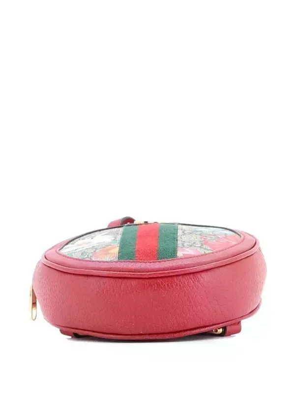 Like new Gucci
Ophidia Round Backpack Flora GG Coated Canvas Gucci Red Leather GG Flora Coated Canvas Ophidia Round Mini  main image 2