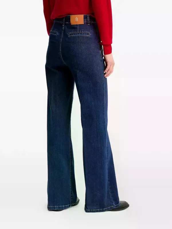 FRACOMINA Buttoned Denim Trousers