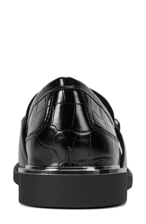 Dkny Ryleigh Embossed Loafer With Chain