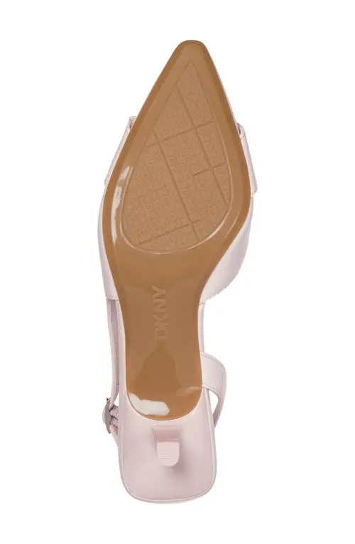 Dkny Naylor Pointed Toe Slingback Pump - Light Pink