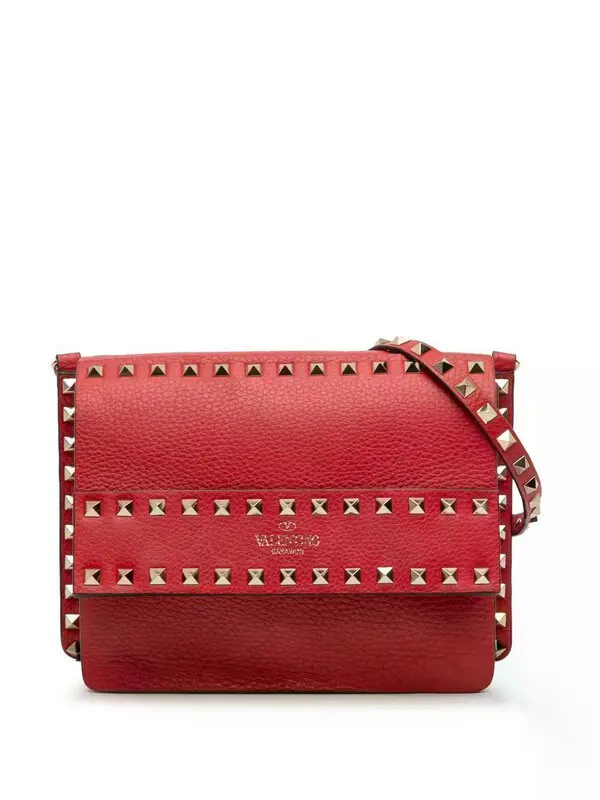 Valentino Garavani Small Rockstud Crossbody Bag - Red