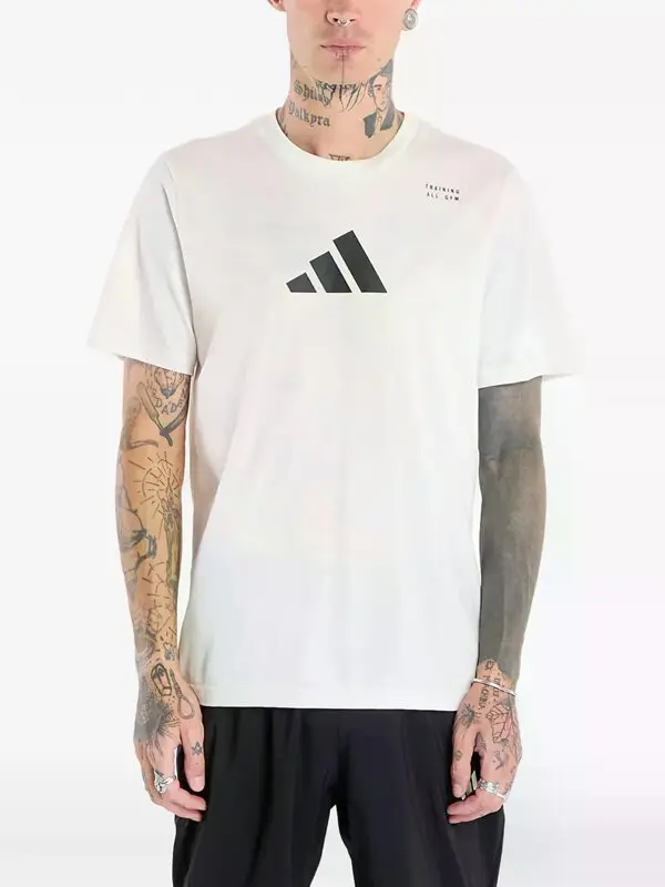 Adidas Training All_gym Graphic T-shirt - Neutrals