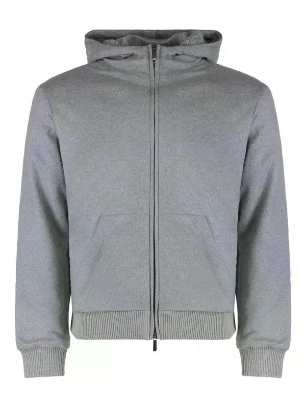 MOORER Zip-up Hoodie