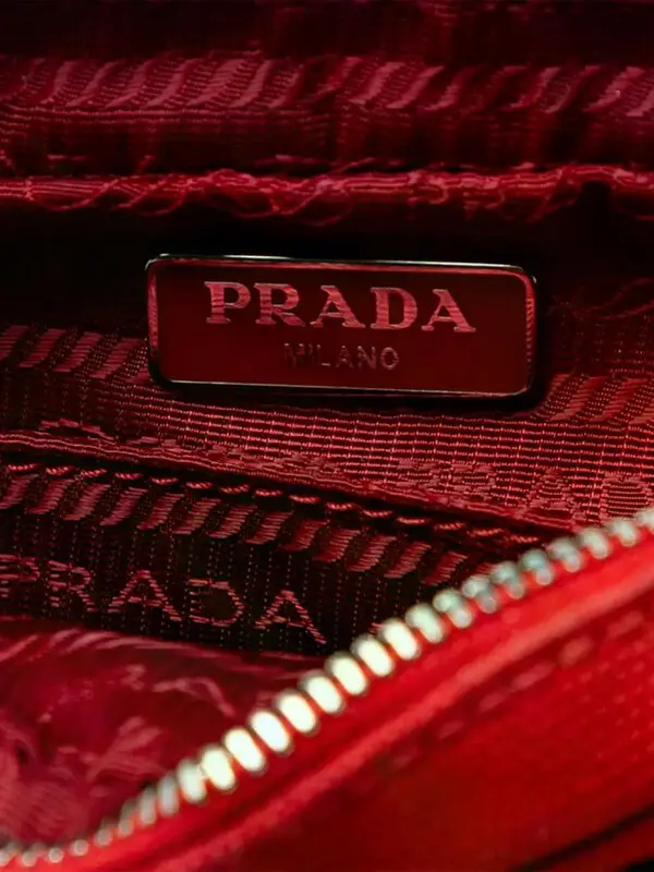 Prada Canvas Canapa Pouch
