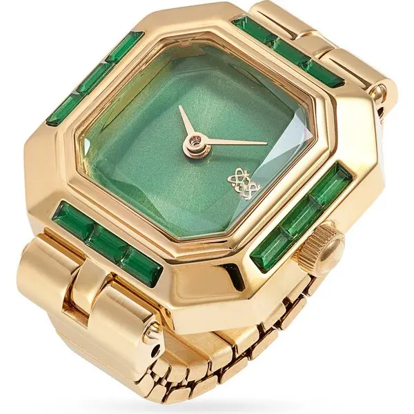 PASCAL Sofia Prism Cocktail Ring Watch - Tequila Martini