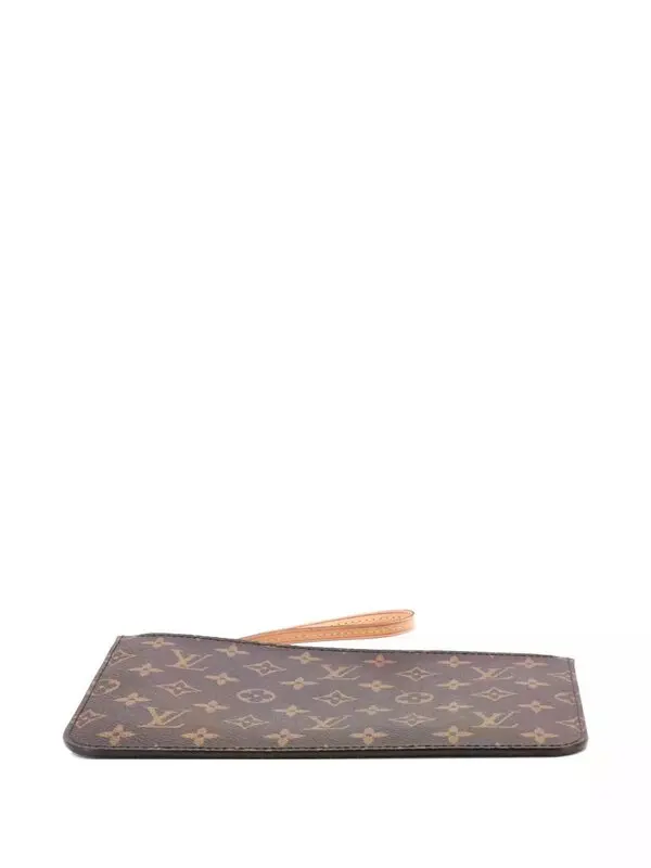 LOUIS VUITTON Neverfull Pochette Monogram Canvas Large Pouch