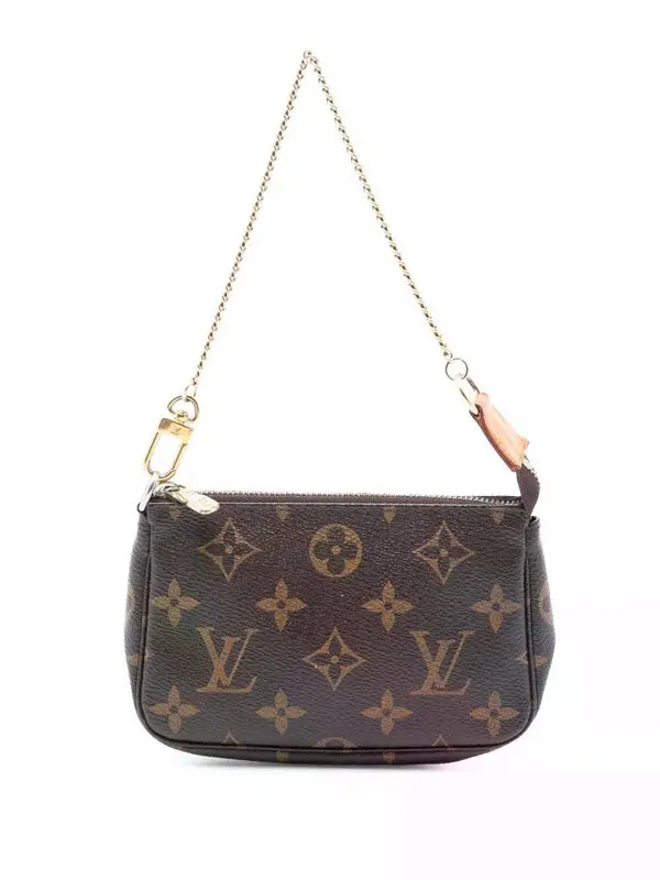 LOUIS VUITTON 2014 Monogram Mini Pochette Accessoires Handbag