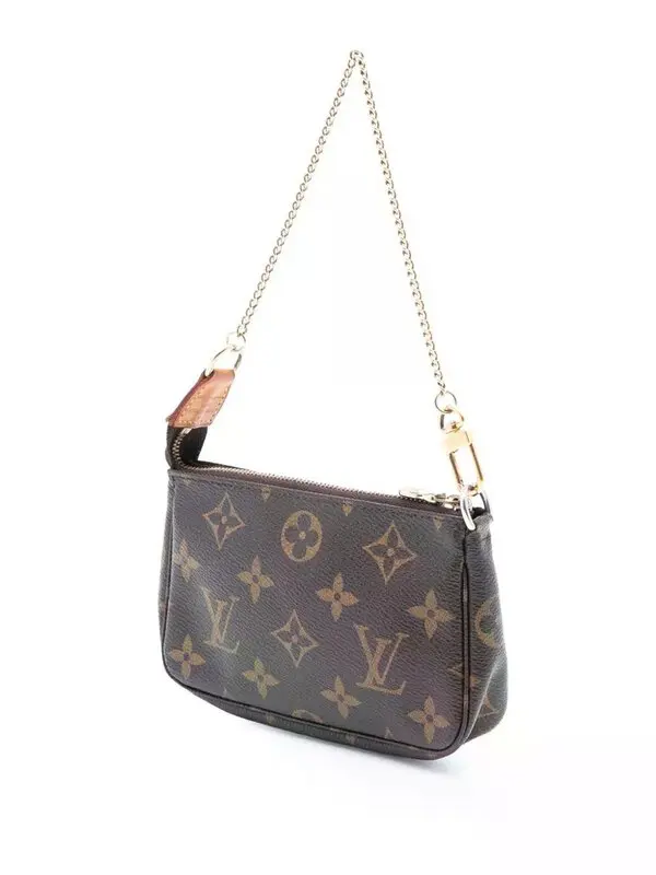 LOUIS VUITTON 2014 Monogram Mini Pochette Accessoires Handbag