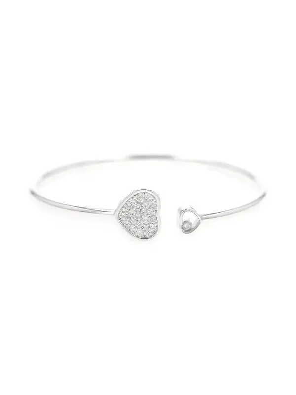 Chopard Diamond Heart Bangle Bracelet