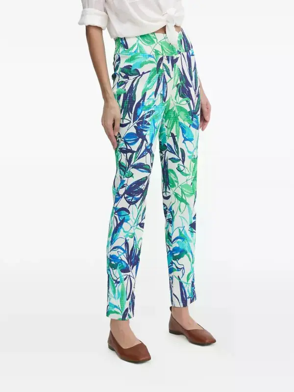Joseph Ribkoff Floral-print Trousers