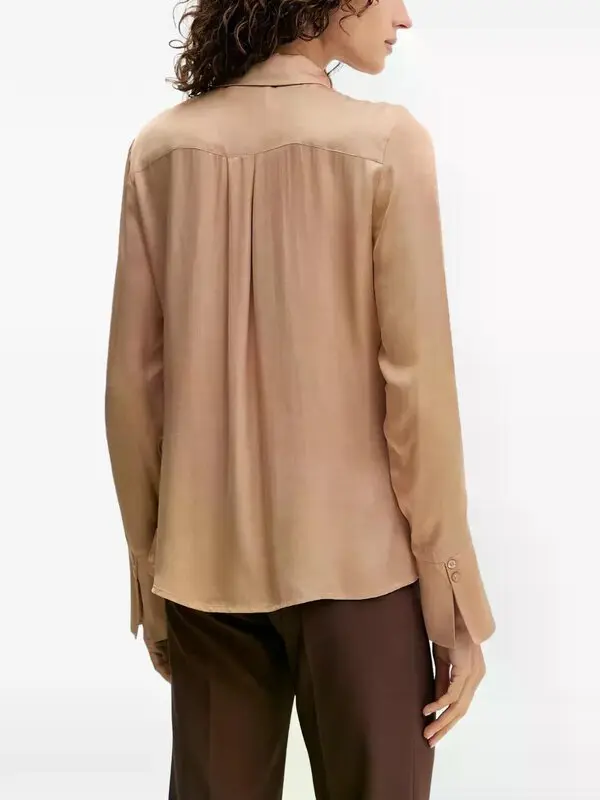FRACOMINA Pleated Detail Shirt