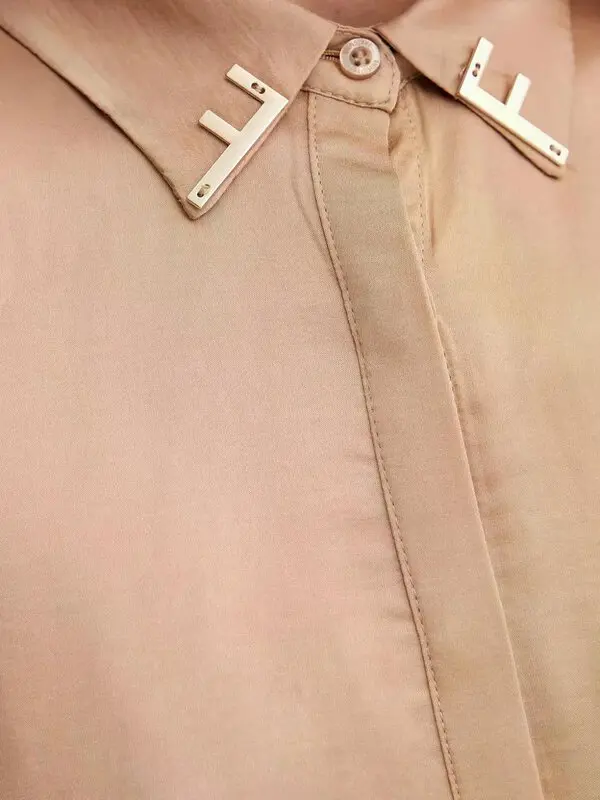 FRACOMINA Pleated Detail Shirt