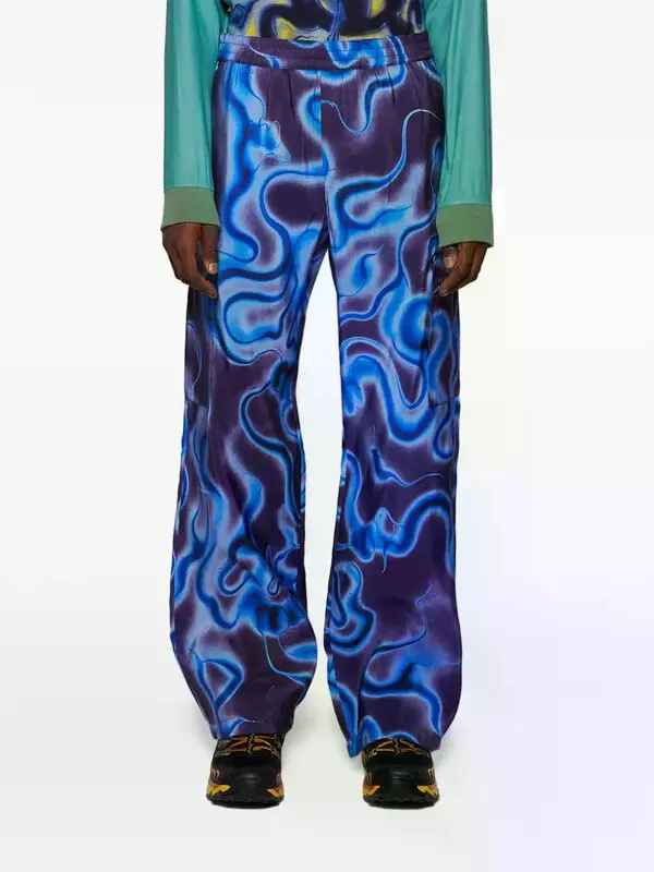CASELLA MEYER Printed Trousers