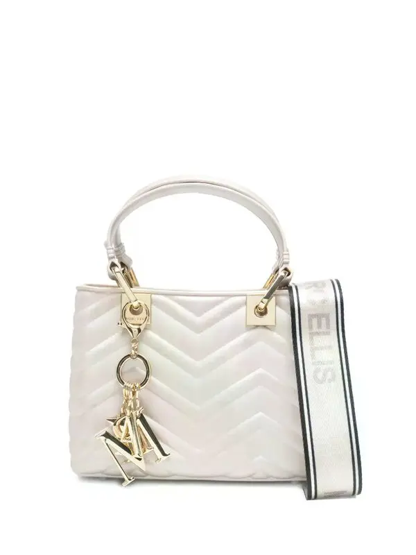 MARC ELLIS Krissy Quilted Tote Bag - Neutrals