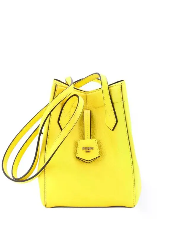 Fendi Origami Leather Mini Tote Bag