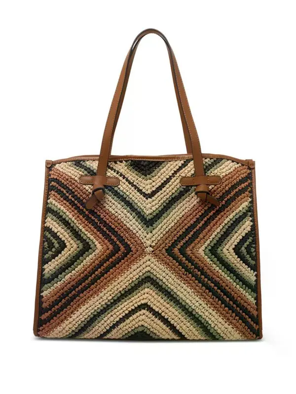 MARCELLA CLUB Chevron Tote Bag