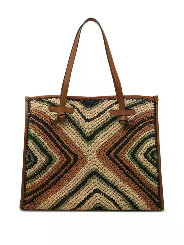 MARCELLA CLUB Chevron Tote Bag