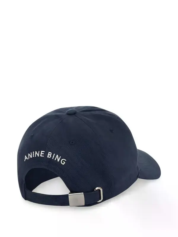 ANINE BING Jeremy Logo Cap