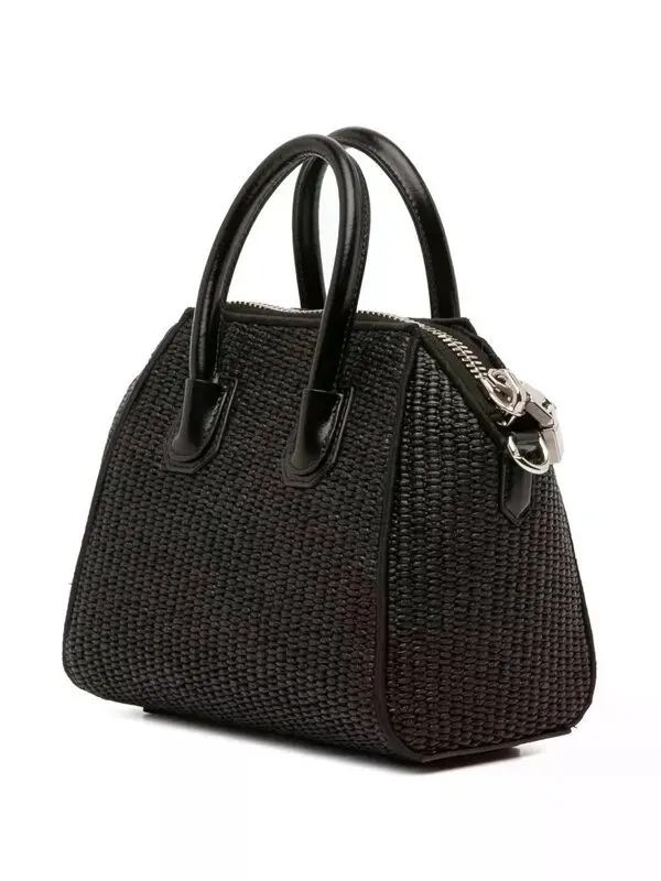 Givenchy Mini Antigona Satchel Raffia