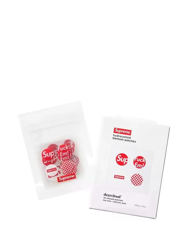 Supreme Logo-plaque Blemish Patches