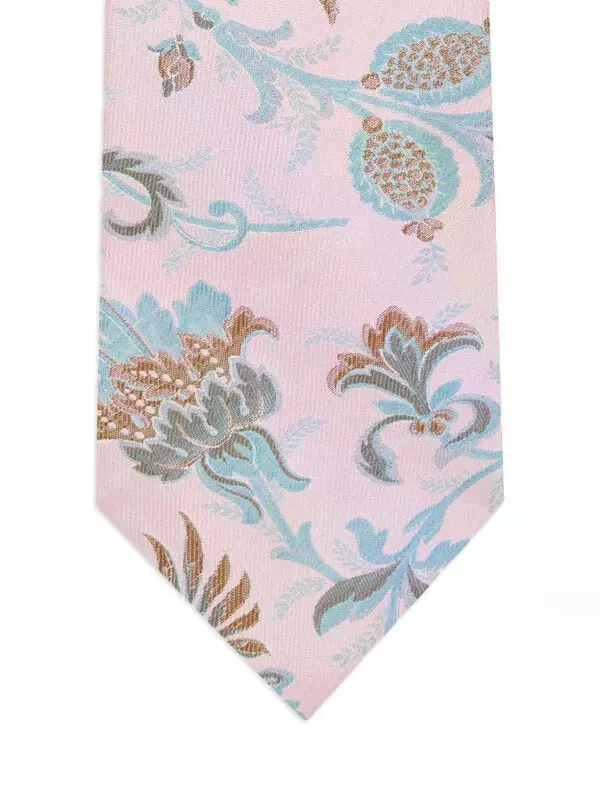Etro Floral-print Neck Tie