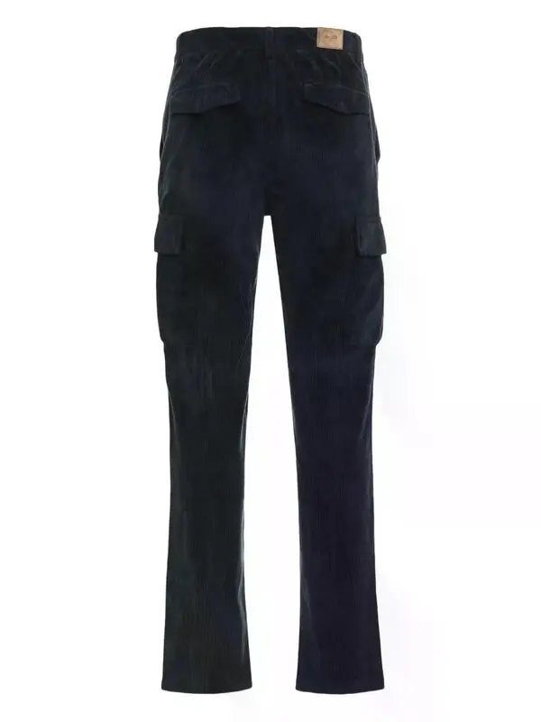 MOORER Brody-vll Corduroy Cargo Pants - Blue
