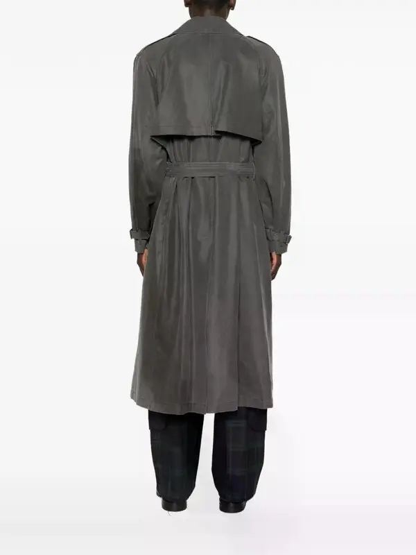 OPEN YY Maxi Belted Trench Coat