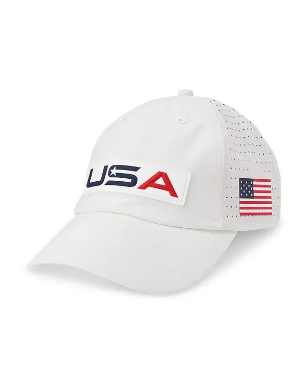 Ralph Lauren Team Usa Sports Cap - White
