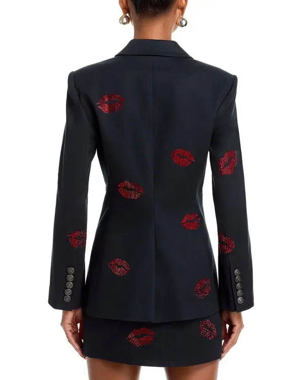 Cinq À Sept Kissing Booth Denim Blazer