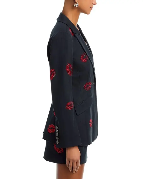 Cinq À Sept Kissing Booth Denim Blazer