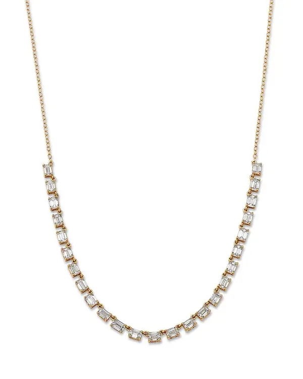Bloomingdale'S Luxe Collection 14k Yellow Lab Grown Diamond Necklace 3.0 Tcw - Gold