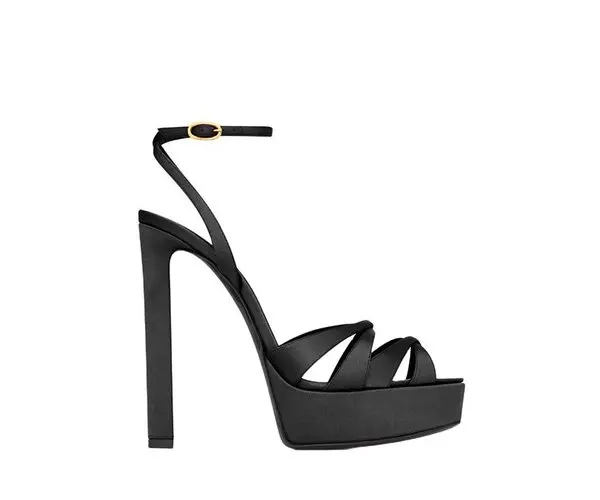 Saint Laurent Chandelle Platform Sandals