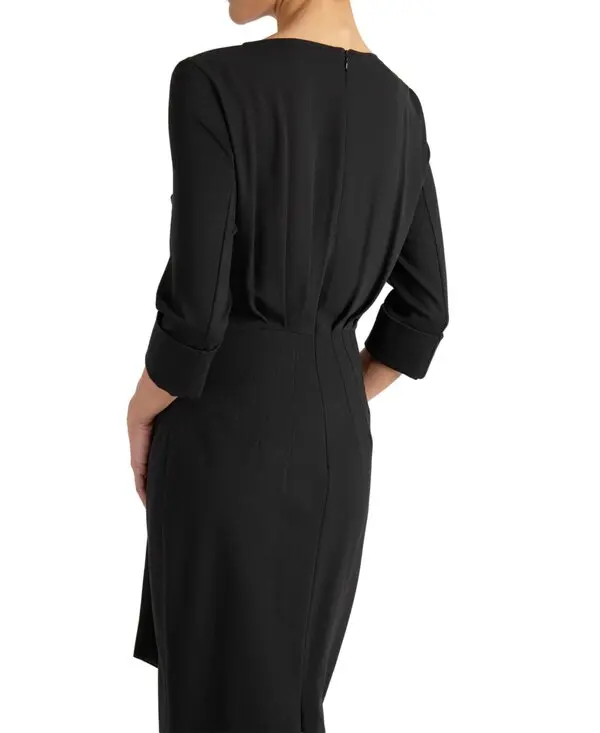 Santorelli Trinity Midi Sheath Dress