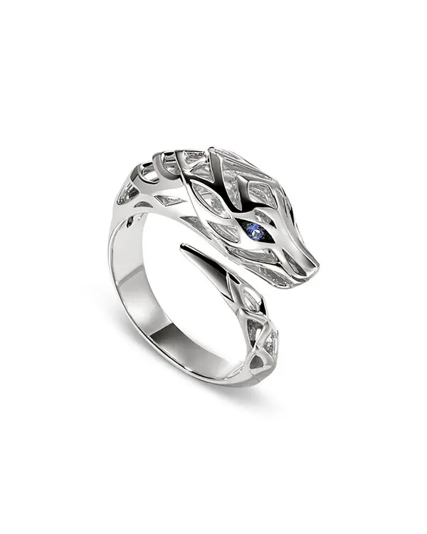John Hardy Sterling Naga Dragon Bypass Ring