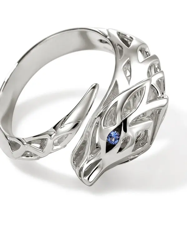 John Hardy Sterling Naga Dragon Bypass Ring