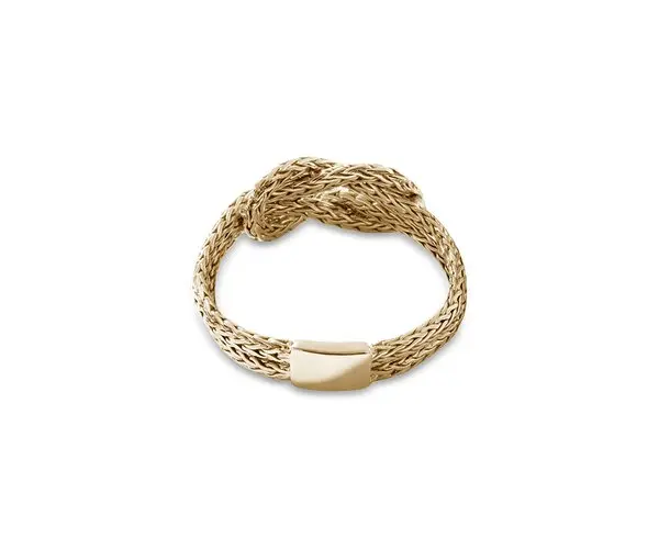 John Hardy 14k Yellow Love Knot Ring - Gold