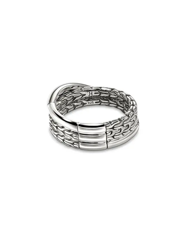 John Hardy Jh Essentials Crossover Ring