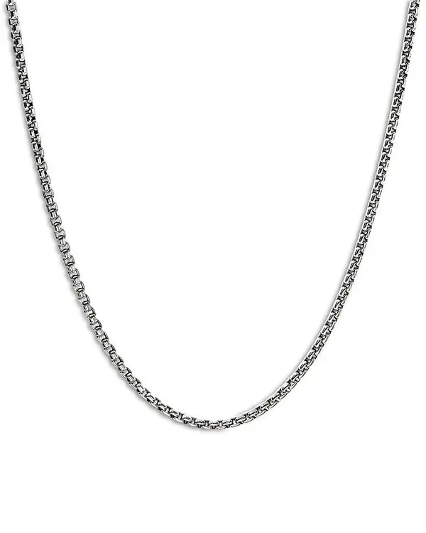 John Hardy Sterling Chain Necklace - Silver