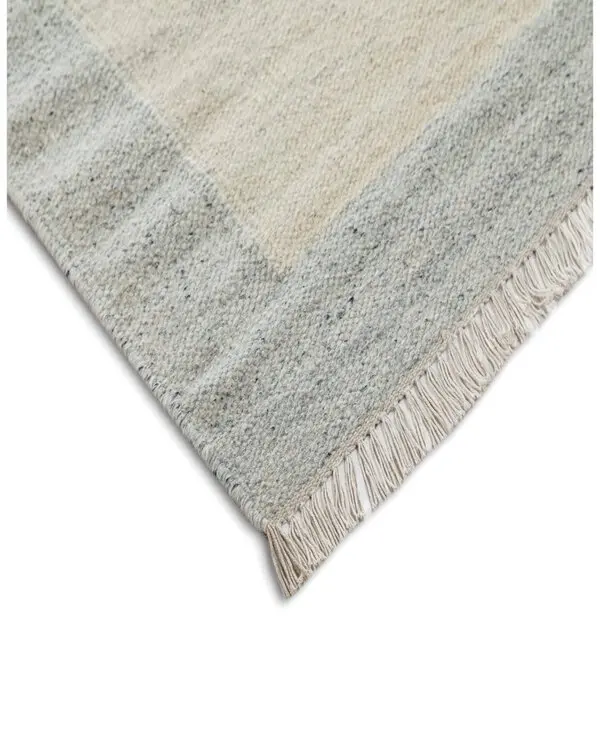 OBEETEE Nu Maison Soft Border Area Rug,2'0x3'0 - Light/blue