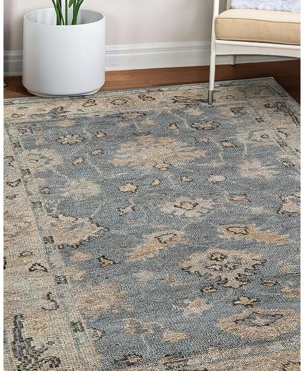 OBEETEE Shirin Leif Area Rug,7'9x9'9