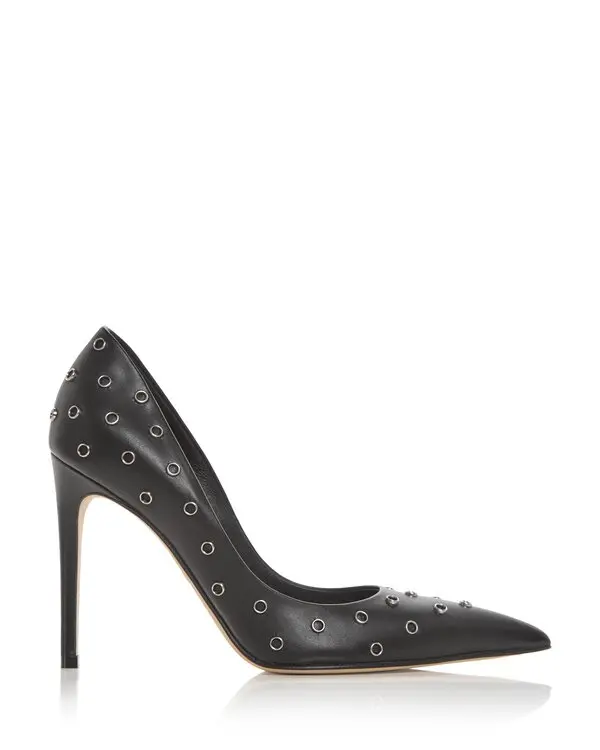 Alexander McQueen Embellished Pointed Pumps