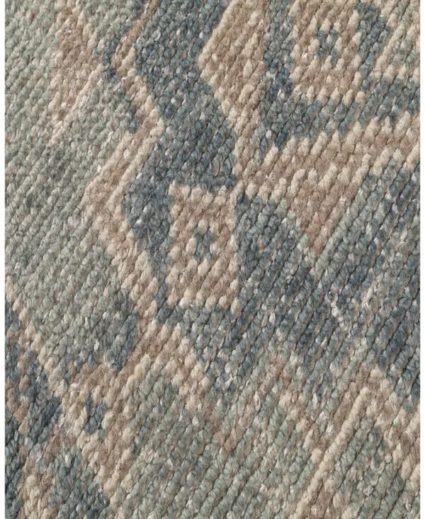 OBEETEE Palace Whitley Area Rug,5'0x8'0 - Blue