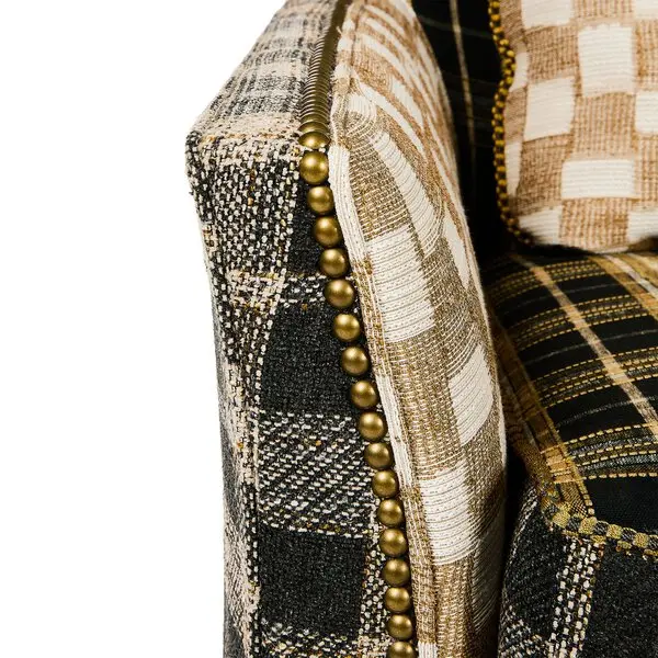 MACKENZIE-CHILDS Mad For Plaid Loveseat