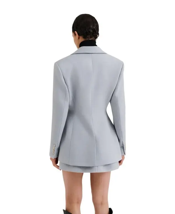 MALINA Ella Tailored Peplum Blazer