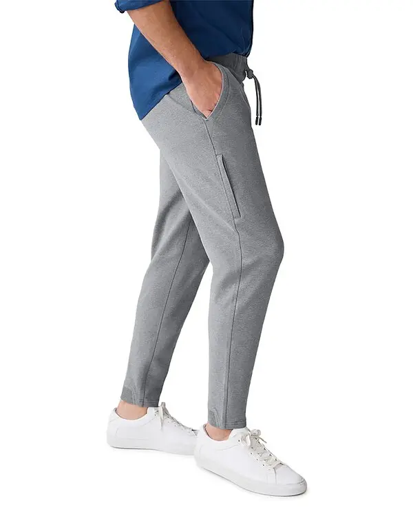 Mack Weldon Ace Classic Drawstring Sweatpants - Grey Heather