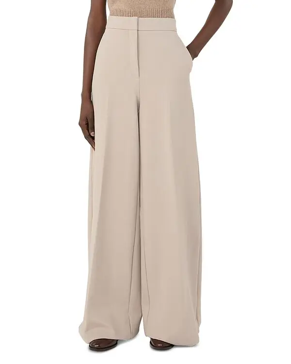 Max Mara Mxmtaverna Long Trousers - Sand