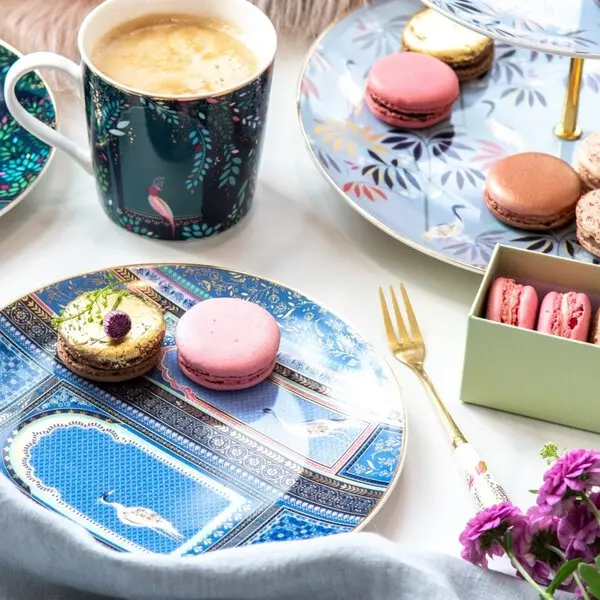 PORTMEIRION Sara Miller India Assorted Coasters, Set Of 4 Coasters