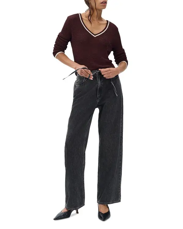 Rag & Bone Phoebe Wide Leg Jeans - Anglique