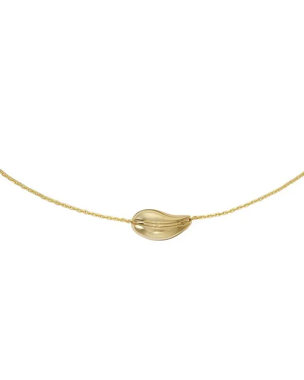 Tory Burch Wave Pendant Necklace