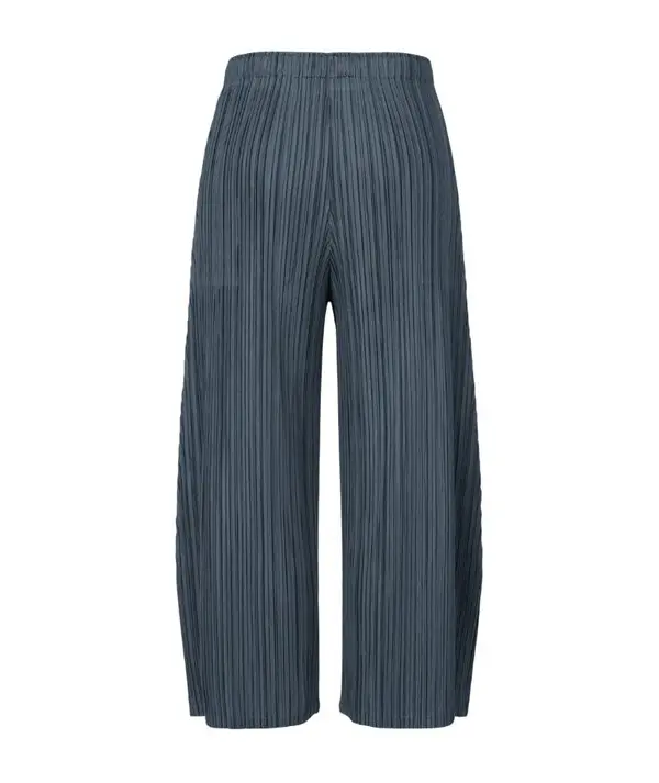 Issey Miyake Plisse Wide-leg Trousers - Charcoal